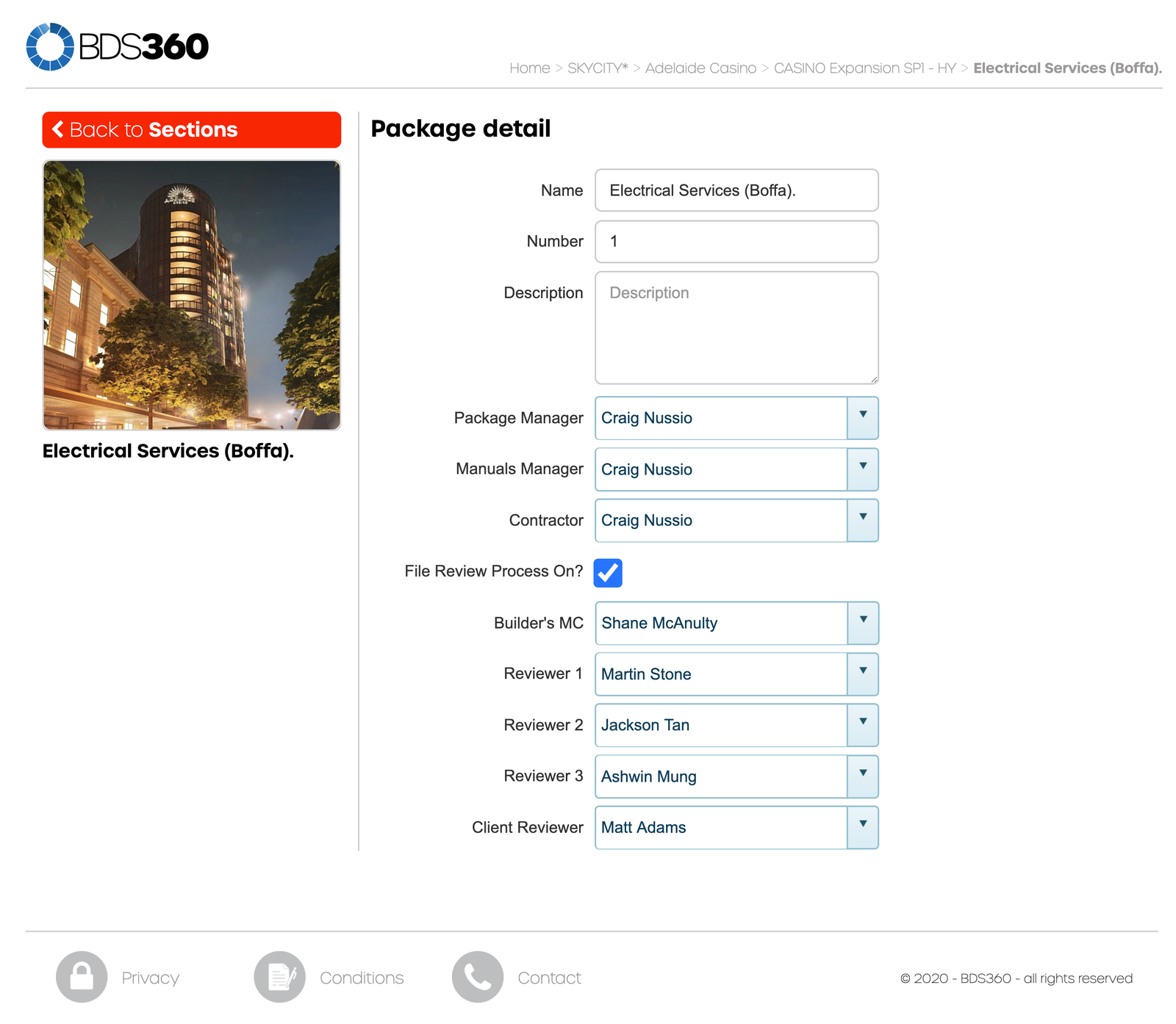 Reviewing building documentation is easy with BDS360